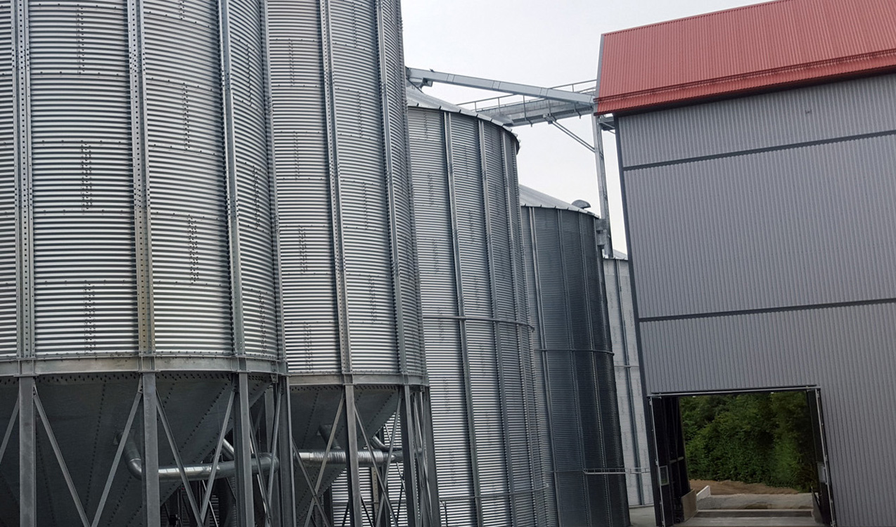 Intake building - Tornum